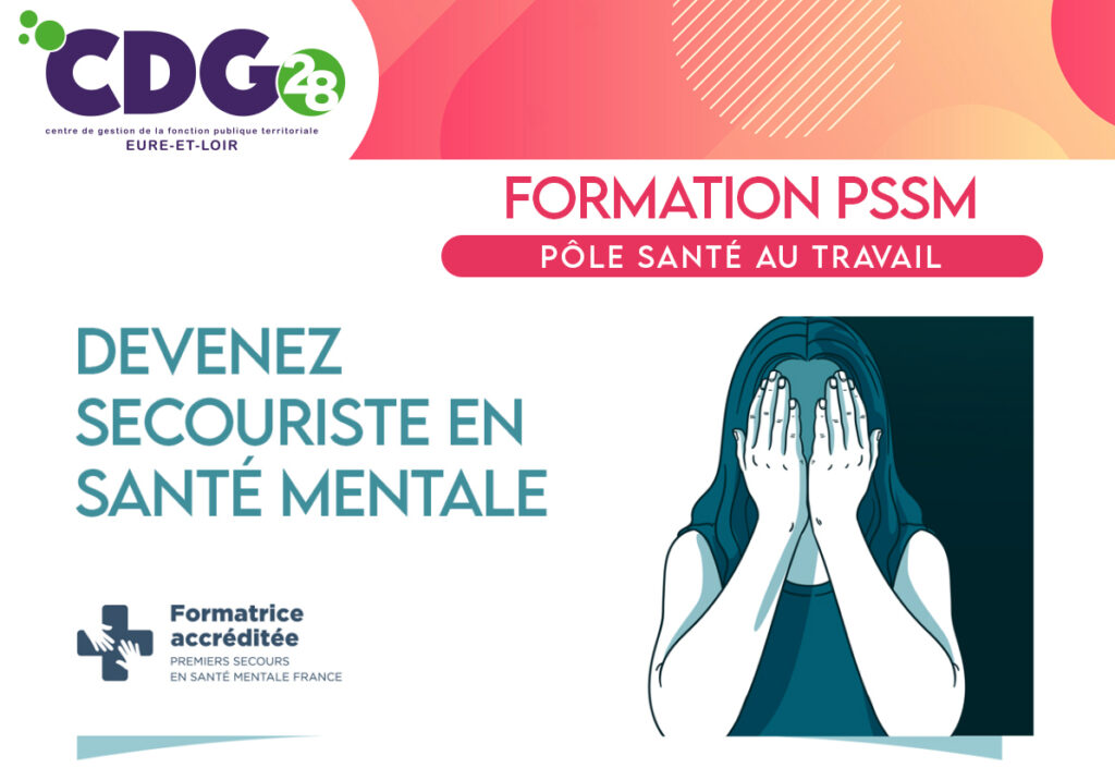 Formation Premiers Secours en Santé Mentale (PSSM) - Centre de gestion d'Eure-et-Loir